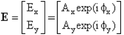 Jones vectors